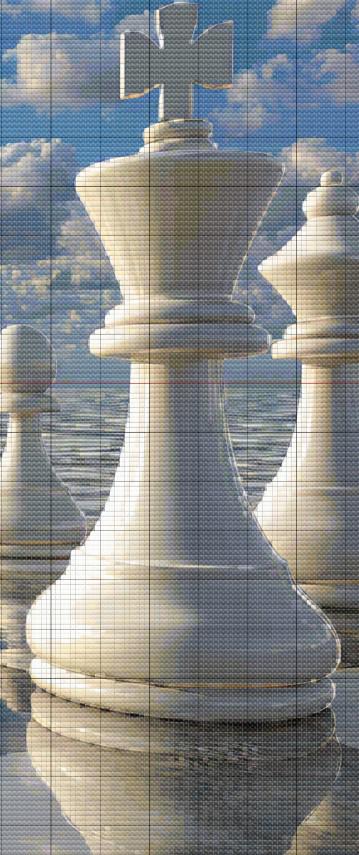 Ship Chess Cross Stitch Pattern. Instant PDF Download. 60k Stitches. - Etsy
