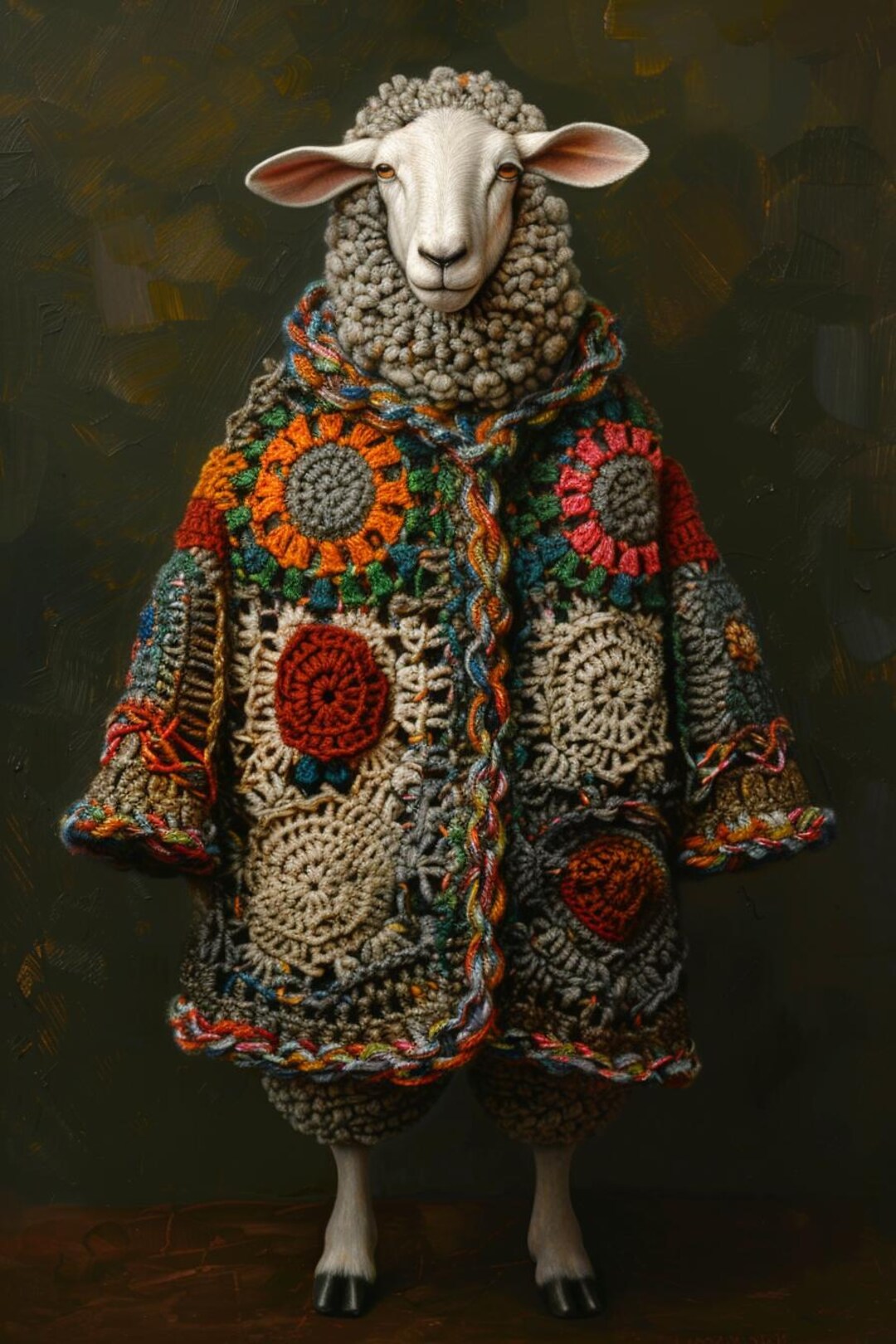 Sheep Coat 04 Cross Stitch Pattern. Digital PDF Download. 60,000 ...
