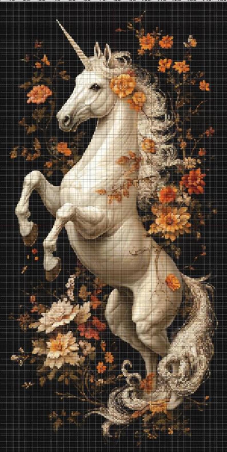 Unicorn Cross Stitch Pattern. Instant PDF Download. 45,000 Stitches. - Etsy