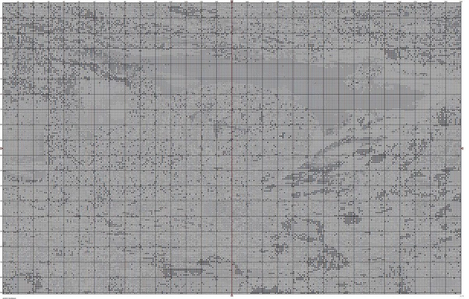 Silver Salmon Fishing Cross Stitch Pattern. Instant PDF Download ...