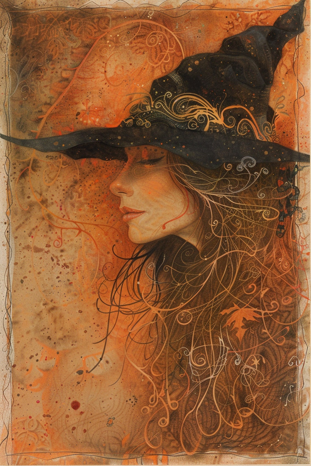 White Witch 01 Cross Stitch Pattern. Digital PDF Download. 60,000 ...