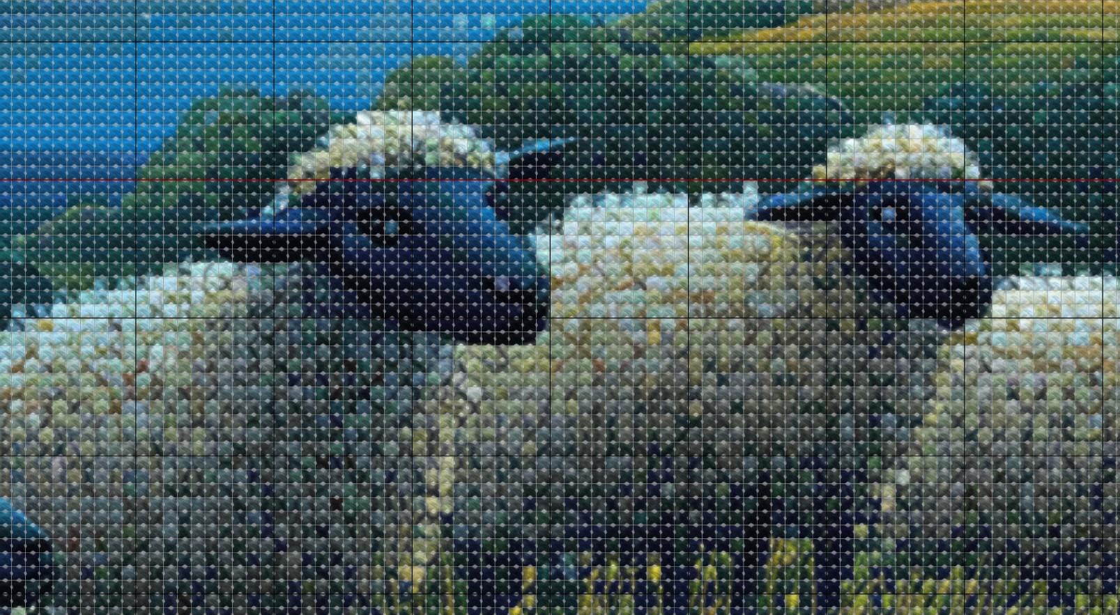 Sheep on a Hill Cross Stitch Pattern. Instant PDF Download. 60k ...
