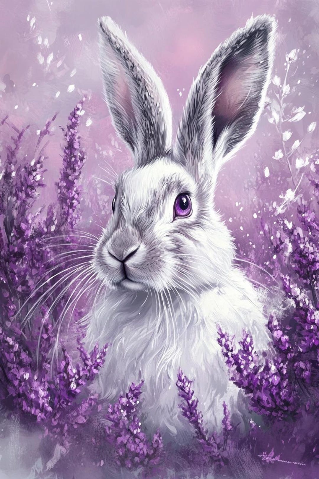 Hare in the Heather Cross Stitch Pattern. Instant PDF Download. 60k ...