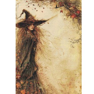 White Witch 02 Cross Stitch Pattern. Digital PDF Download. 60,000 ...