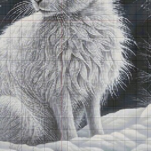 Snow Hare Cross Stitch Pattern. Instant PDF Download. 62,500 Stitches ...