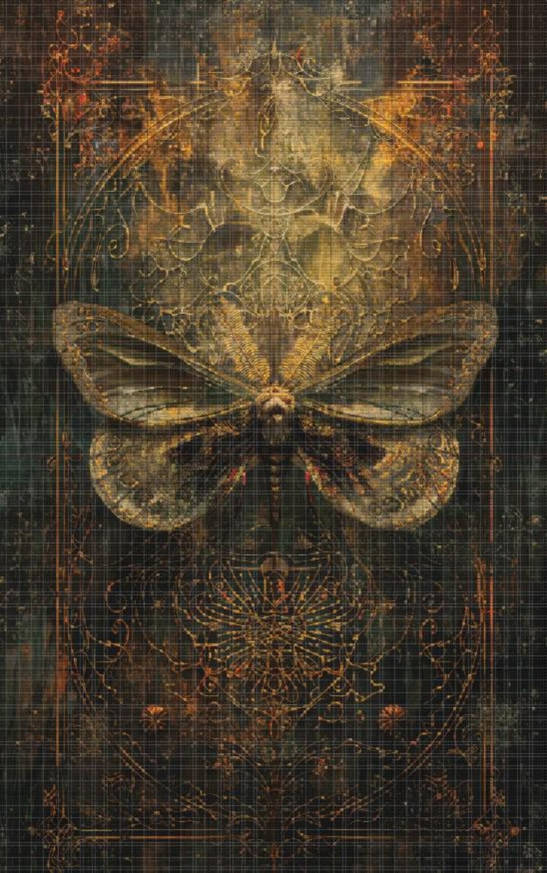 Moth Cross Stitch Pattern. PDF Download. Instant Download. 54,900 ...