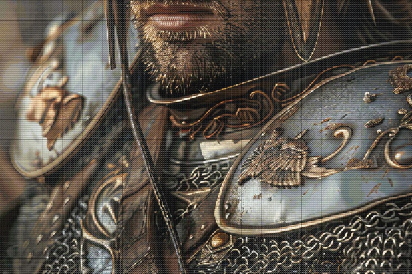Medieval Knight Cross Stitch Pattern. Instant PDF Download. 67,800 ...