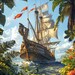 Old Sailing Ship Cross Stitch Pattern. Instant PDF Download. 53,000 ...