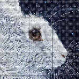 Snow Hare Cross Stitch Pattern. Instant PDF Download. 62,500 Stitches ...