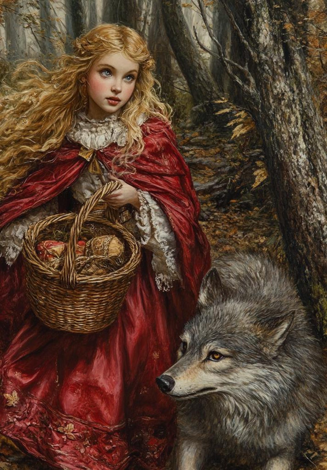 Red Riding Hood Cross Stitch Pattern. Instant PDF Download. 62,909 ...