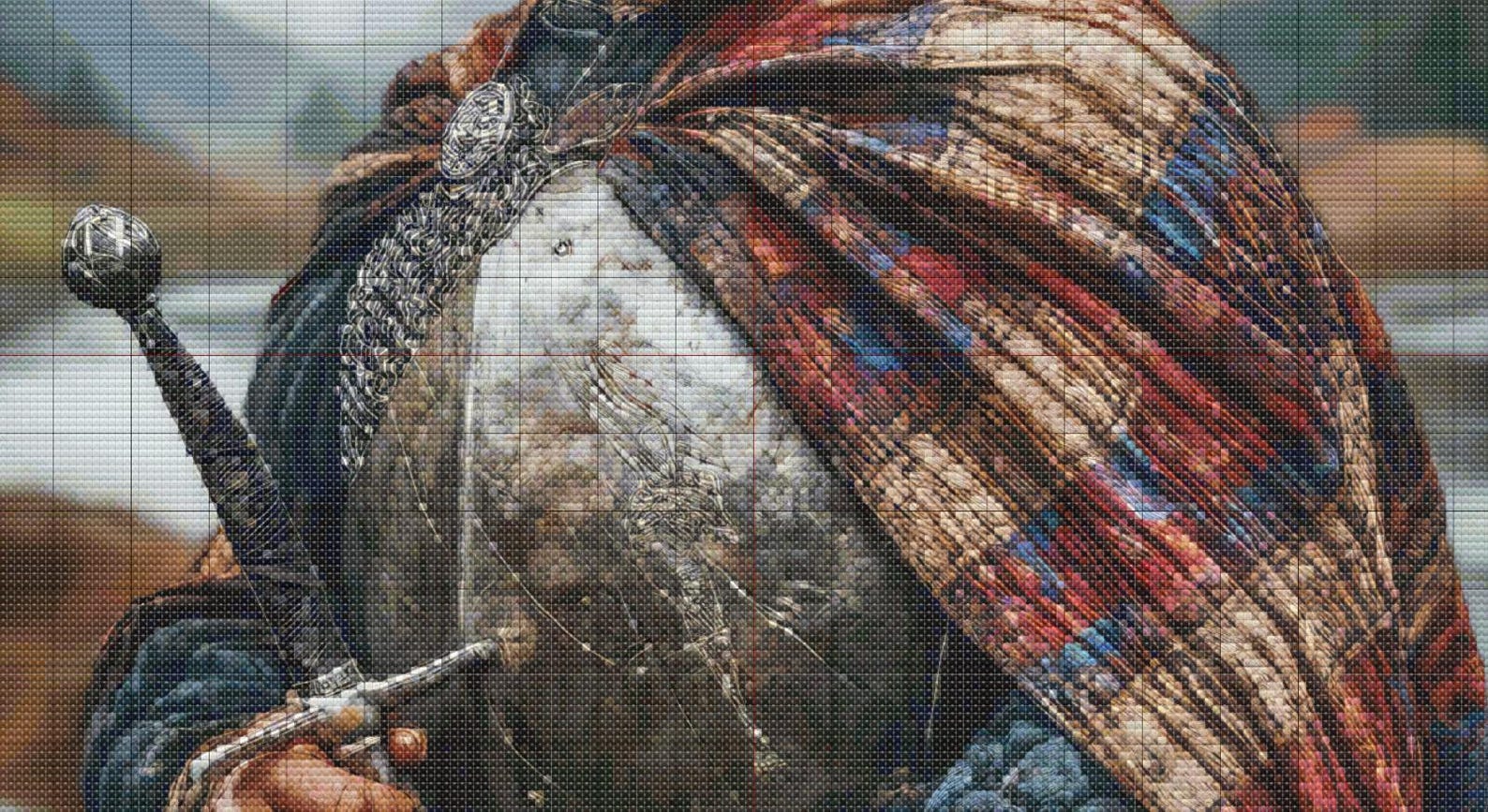 Braveheart William Wallace Cross Stitch Pattern. Instant PDF Download ...