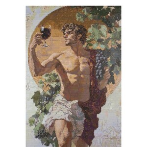 Dionysus Cross Stitch Pattern. Instant PDF Download. 60k Stitches - Etsy