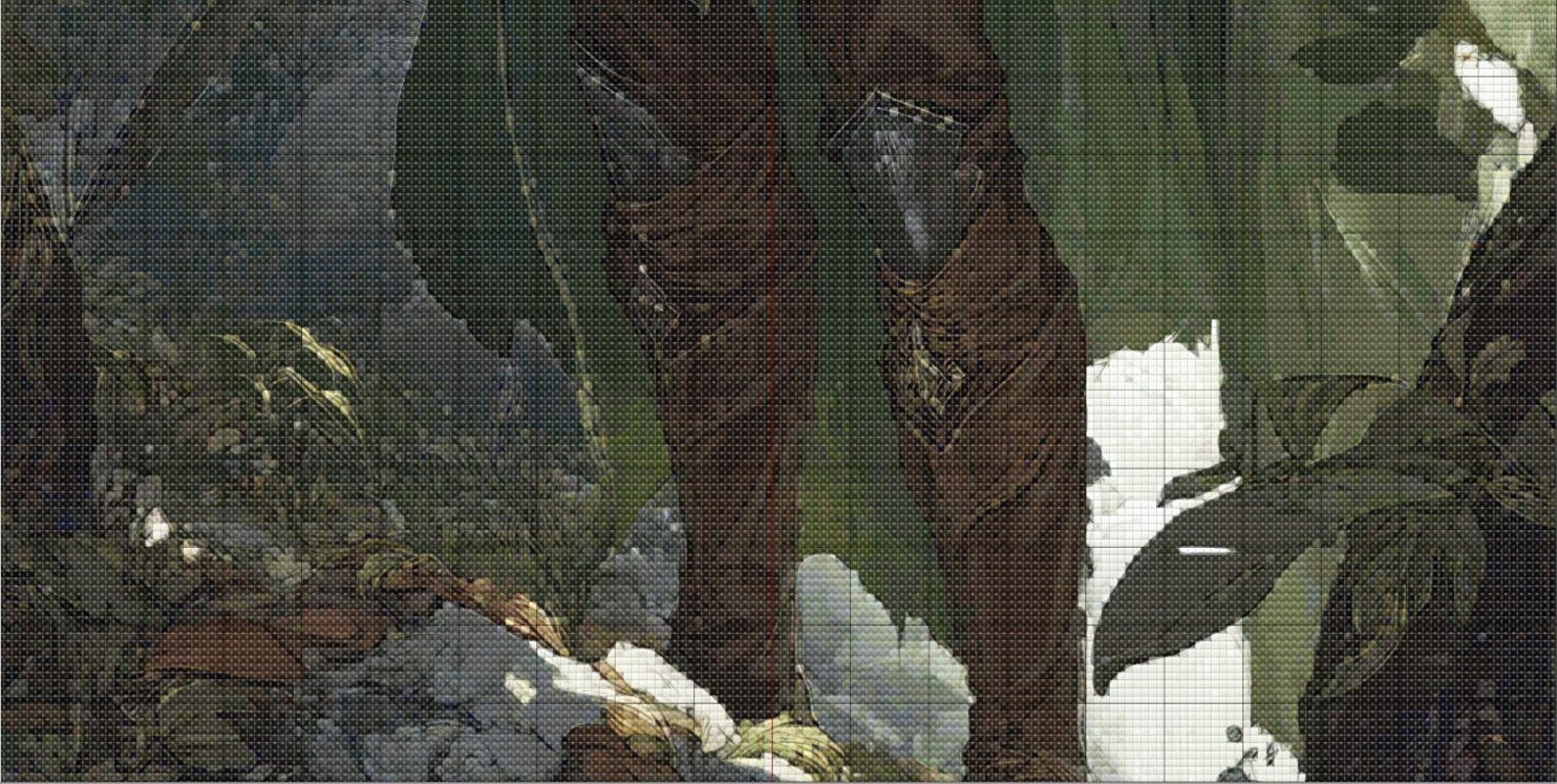 Elf Forest Ranger Cross Stitch Pattern. Instant PDF Download. 60k ...