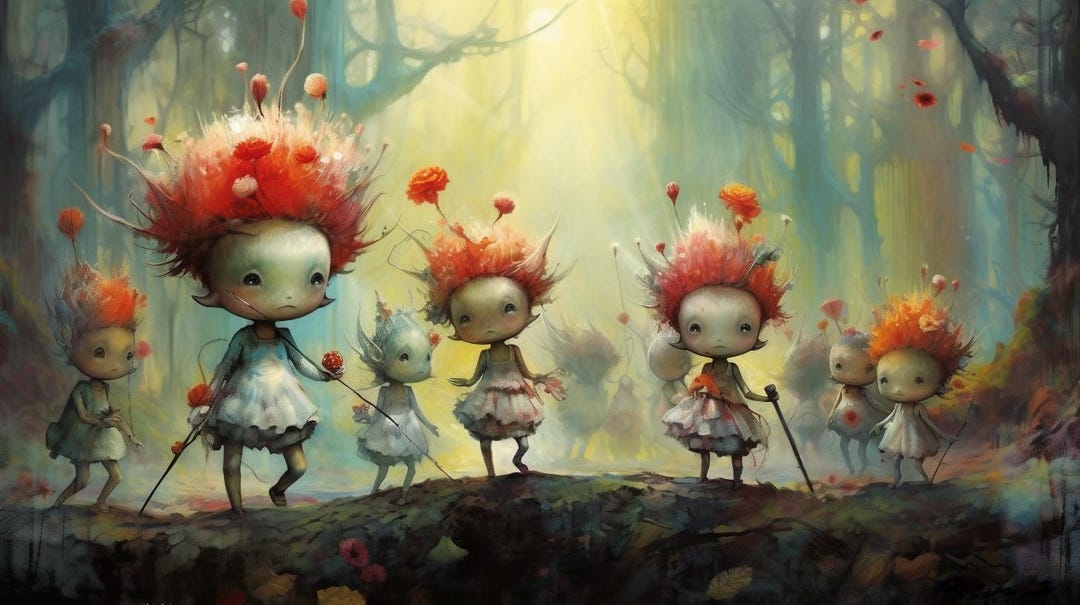 Pixie Fairy Warriors Cross Stitch Pattern. Instant PDF Download. 50,400 ...