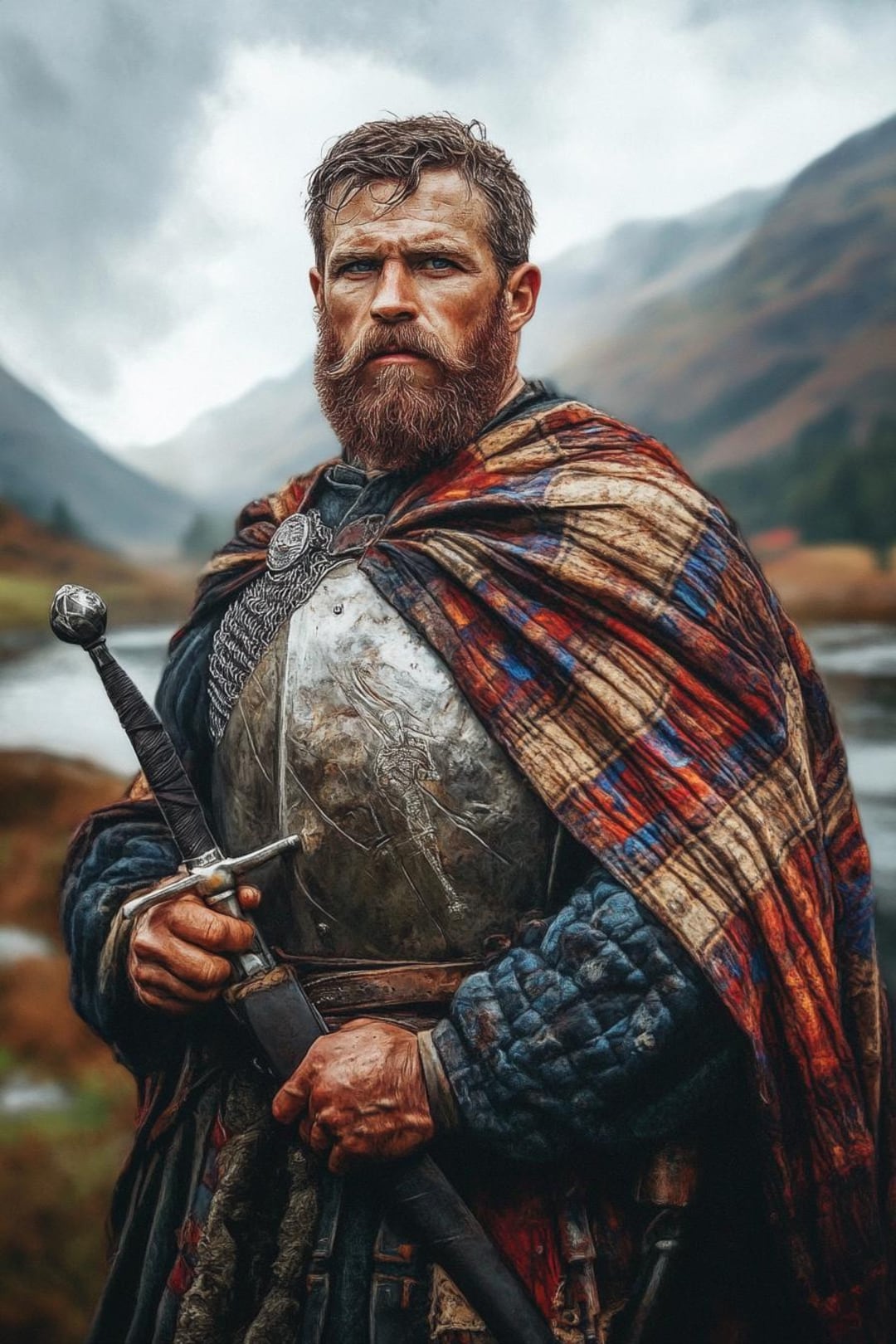 Braveheart William Wallace Cross Stitch Pattern. Instant PDF Download ...