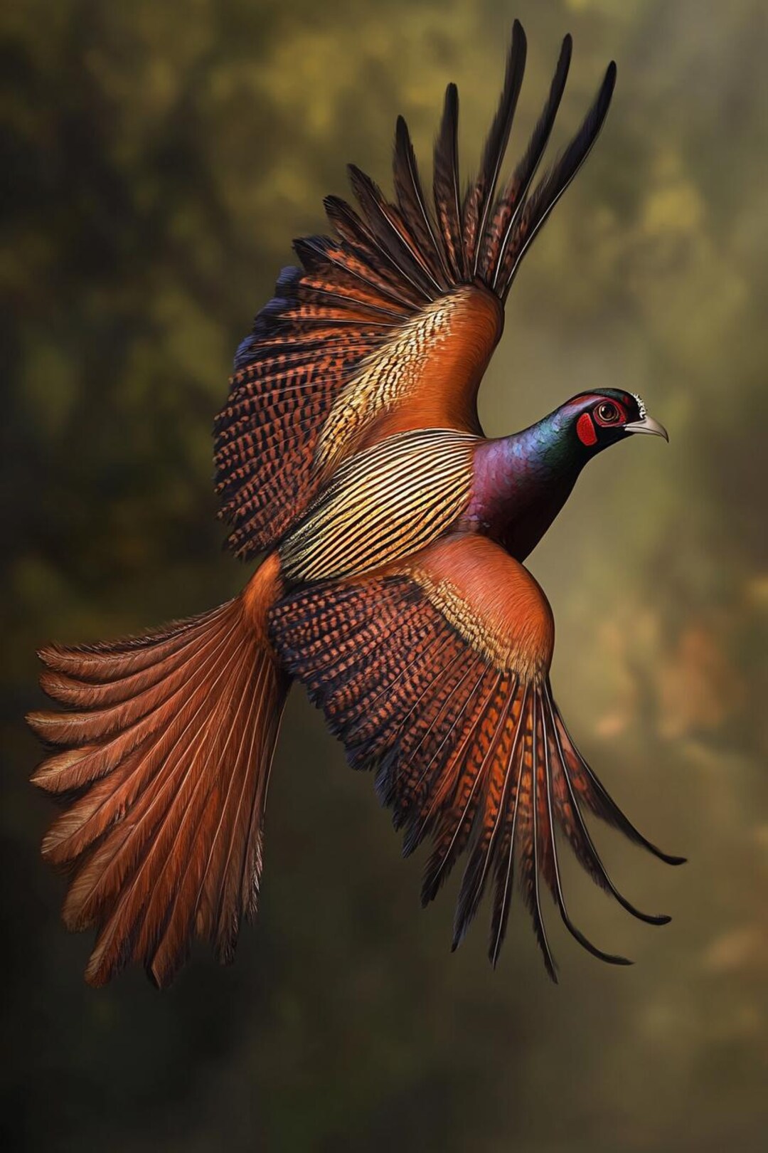 Pheasant Cross Stitch Pattern. Instant PDF Download. 60k Stitches. - Etsy