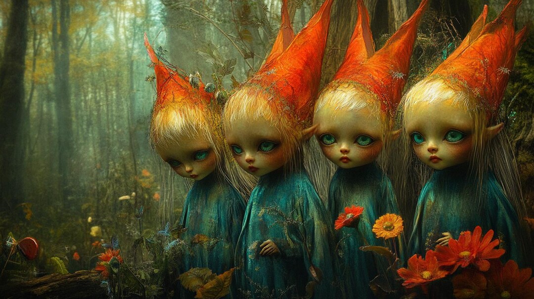 Pixie Punk Cross Stitch Pattern. Instant PDF Download. 50,400 Stitches ...