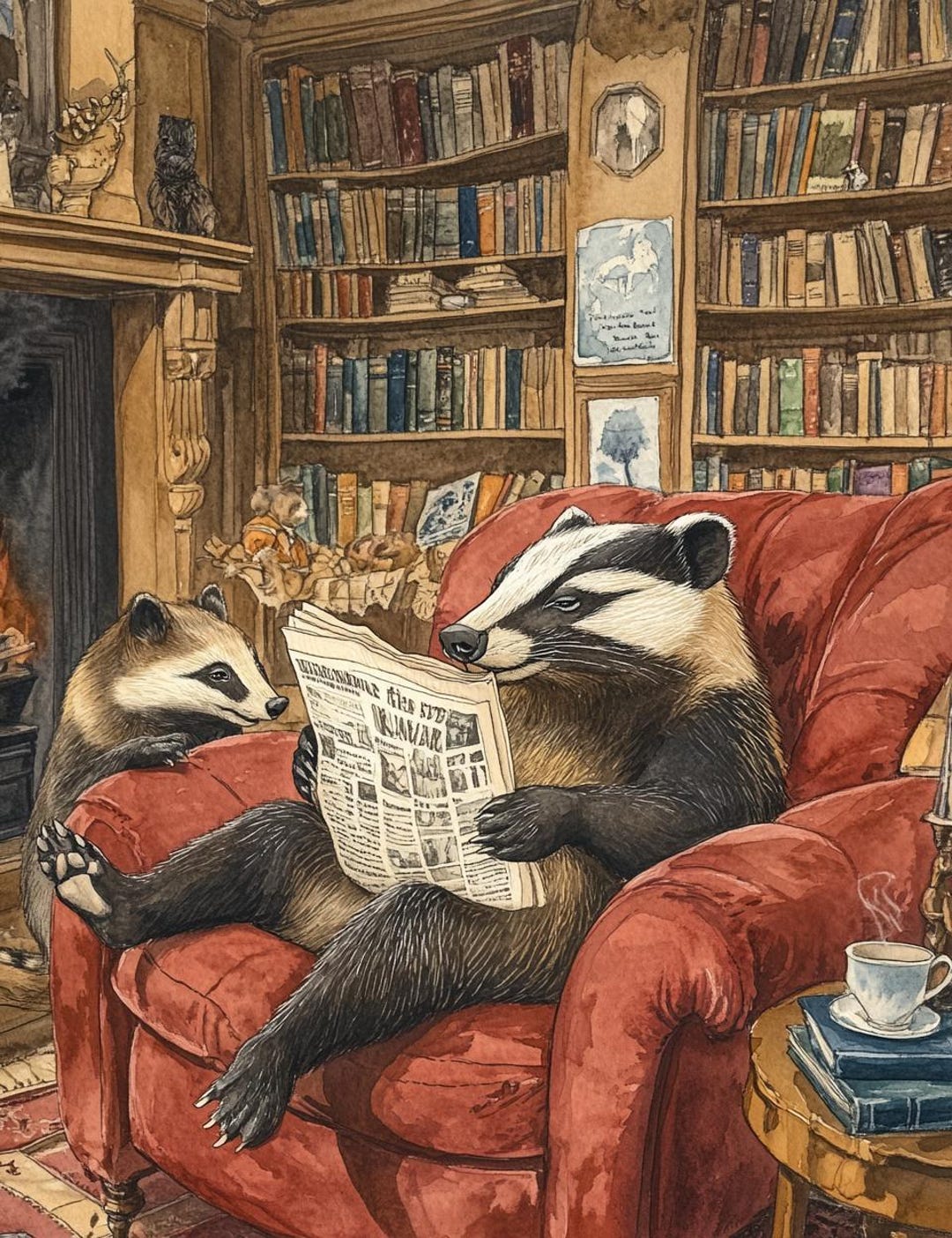 Mr Badger Cross Stitch Pattern. Instant PDF Download. 49,980 Stitches ...