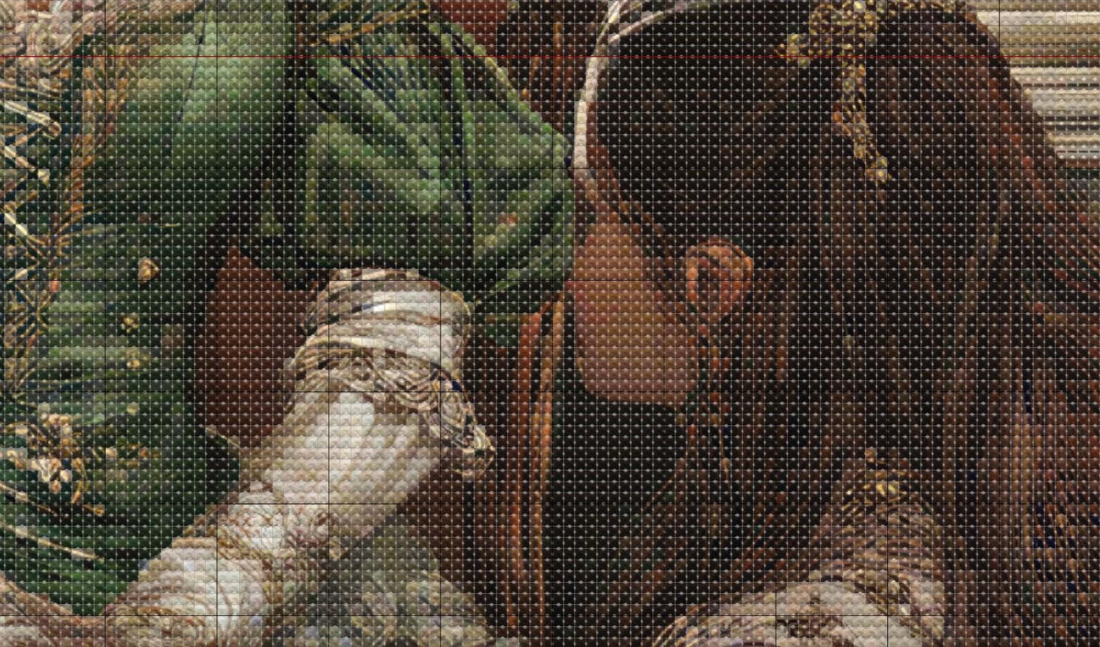 English Noble Woman Cross Stitch Pattern. Instant PDF Download. 60k ...