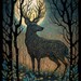 Stag Tile 02 Cross Stitch Pattern. Digital PDF Download. 60,000 ...