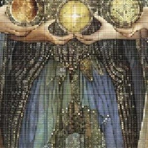 Triple Goddess Pagan Cross Stitch Pattern. Instant PDF Download. 62,500 ...