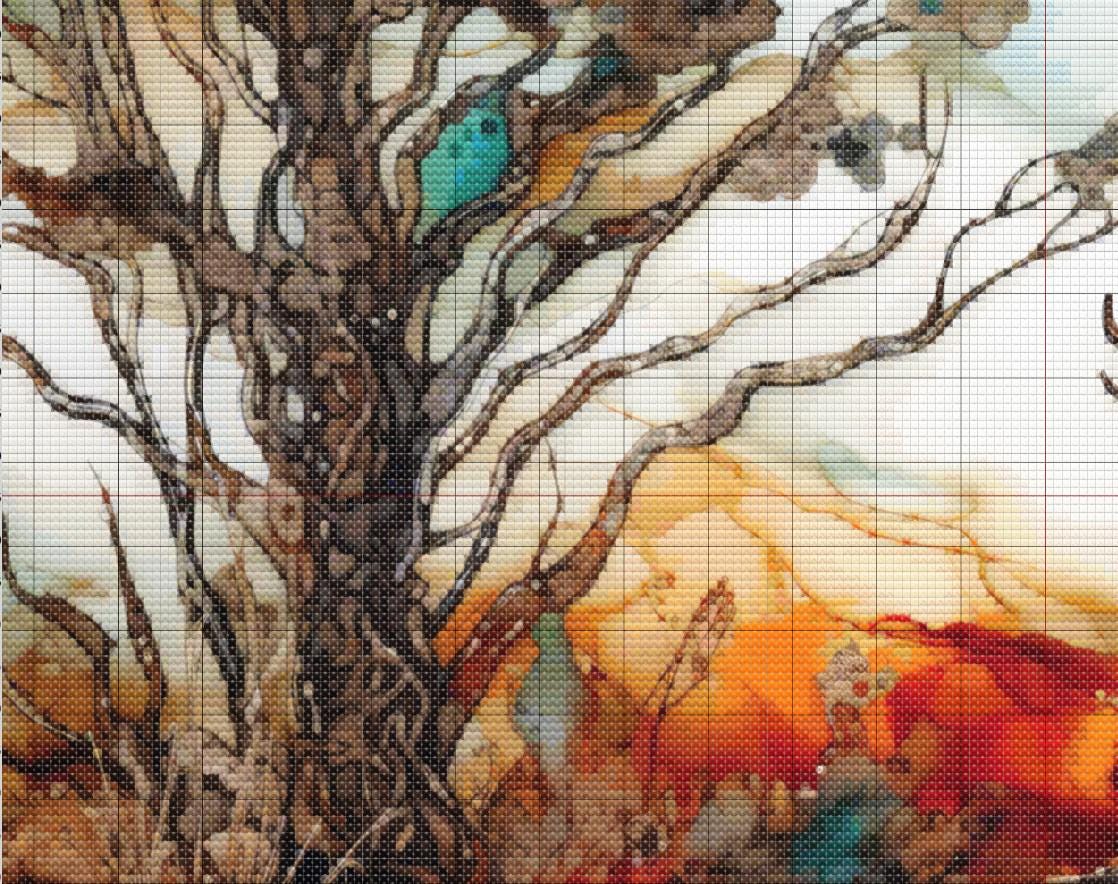 Ink Stag Cross Stitch Pattern. Instant PDF Download. 50,400 Stitches - Etsy