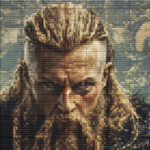 Viking Warrior Ship Cross Stitch Pattern. Instant PDF Download. 60k ...