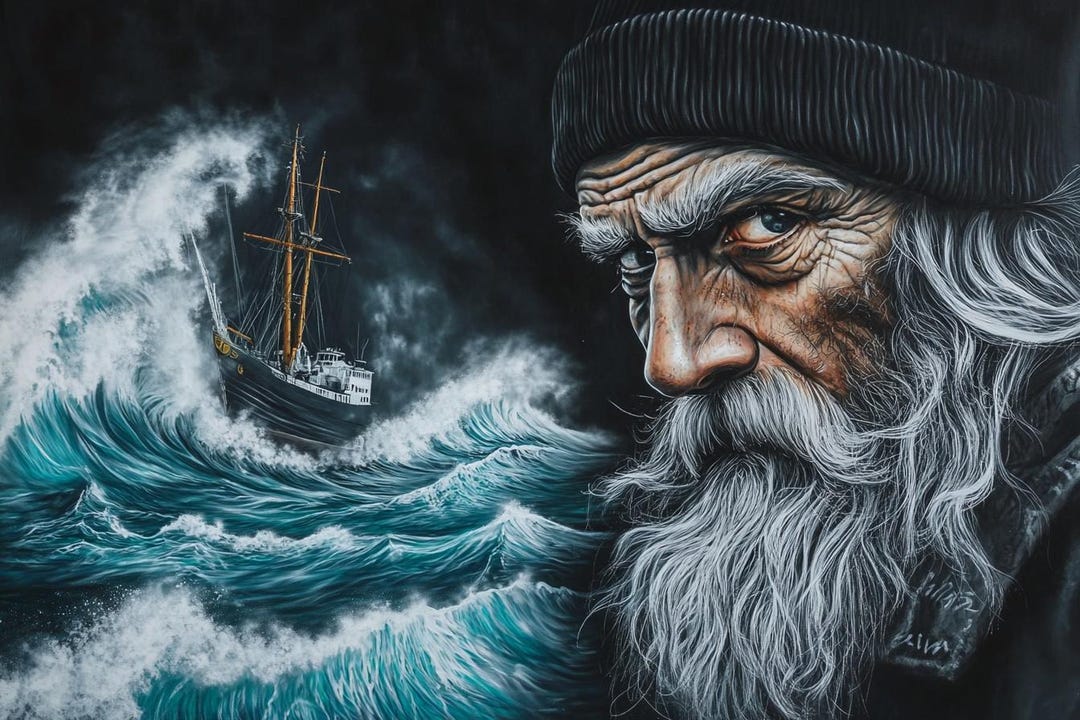 Sailor Cross Stitch Pattern. Instant PDF Download. 60k Stitches. - Etsy