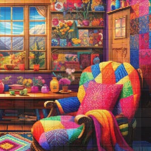 The Sewing Room Cross Stitch Pattern. Instant PDF Download. 64,500 ...