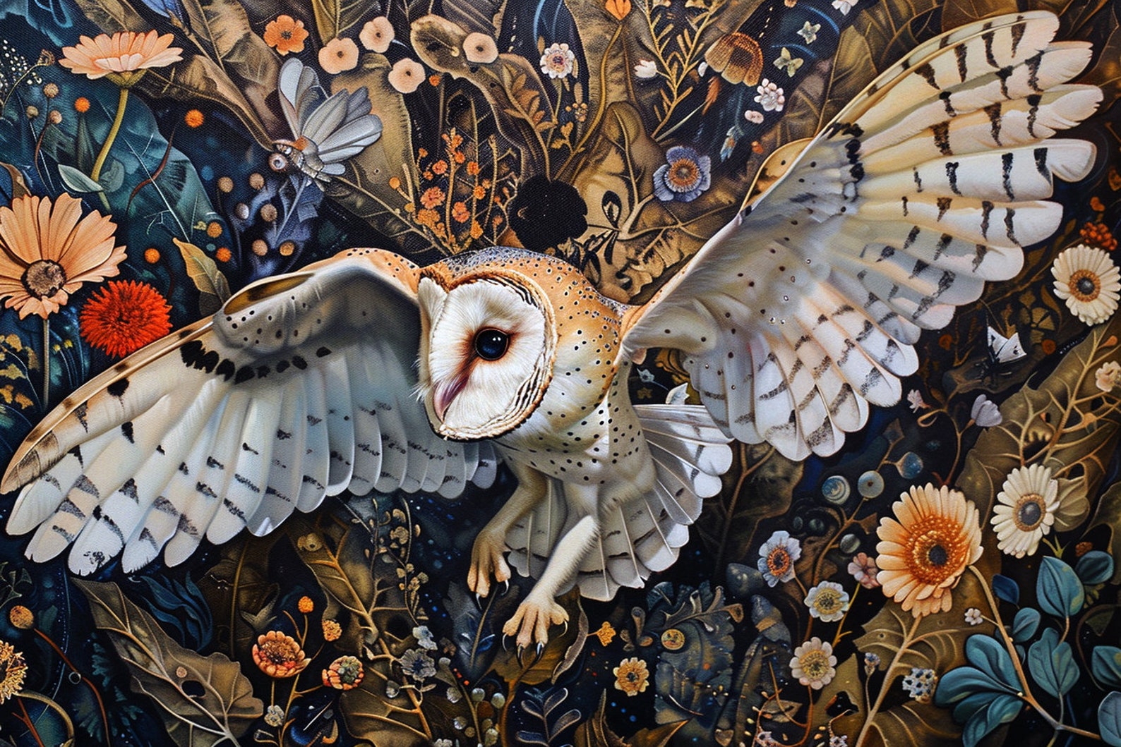 Fantasy Owl 02 Cross Stitch Pattern. Digital PDF Download. 60,000 ...