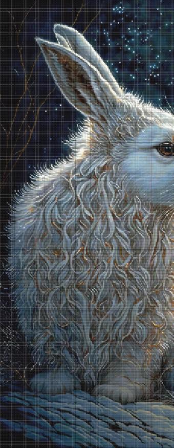 Celtic White Hare Cross Stitch Pattern. Instant PDF Download. 60k ...