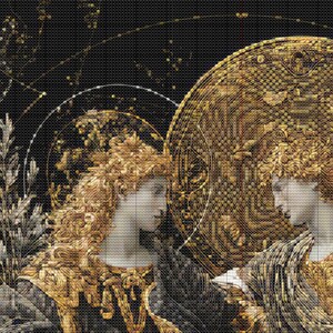 Venus and Adonis Poem Shakespeare Cross Stitch Pattern. Instant PDF ...