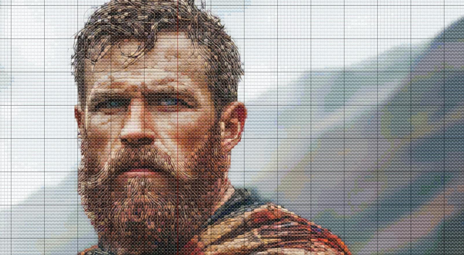 Scottish Highland Warrior Cross Stitch Pattern. Instant PDF Download ...