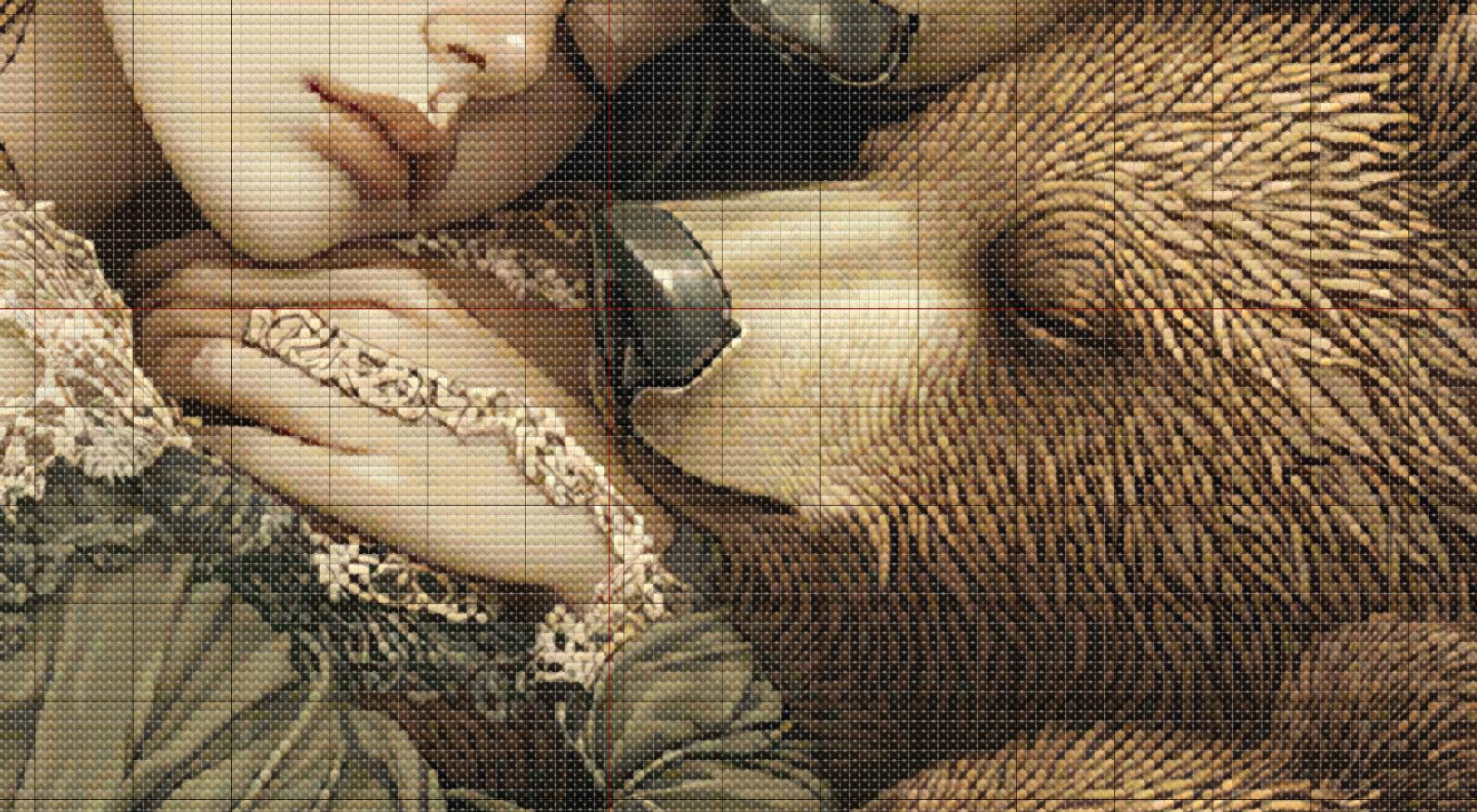 Goldilocks Cross Stitch Pattern. Instant PDF Download. 53,100 Stitches ...