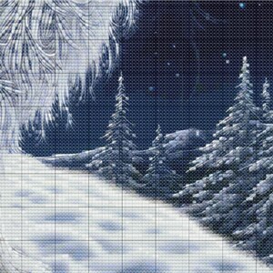 Snow Hare Cross Stitch Pattern. Instant PDF Download. 62,500 Stitches ...