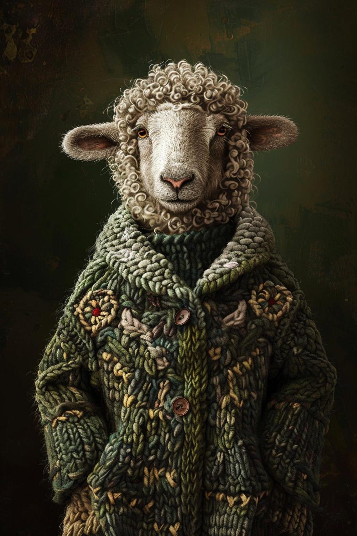 Sheep Coat 04 Cross Stitch Pattern. Digital PDF Download. 60,000 ...