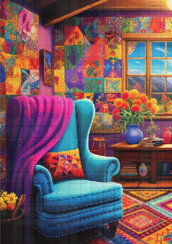 The Sewing Room Cross Stitch Pattern. Instant PDF Download. 64,500 ...