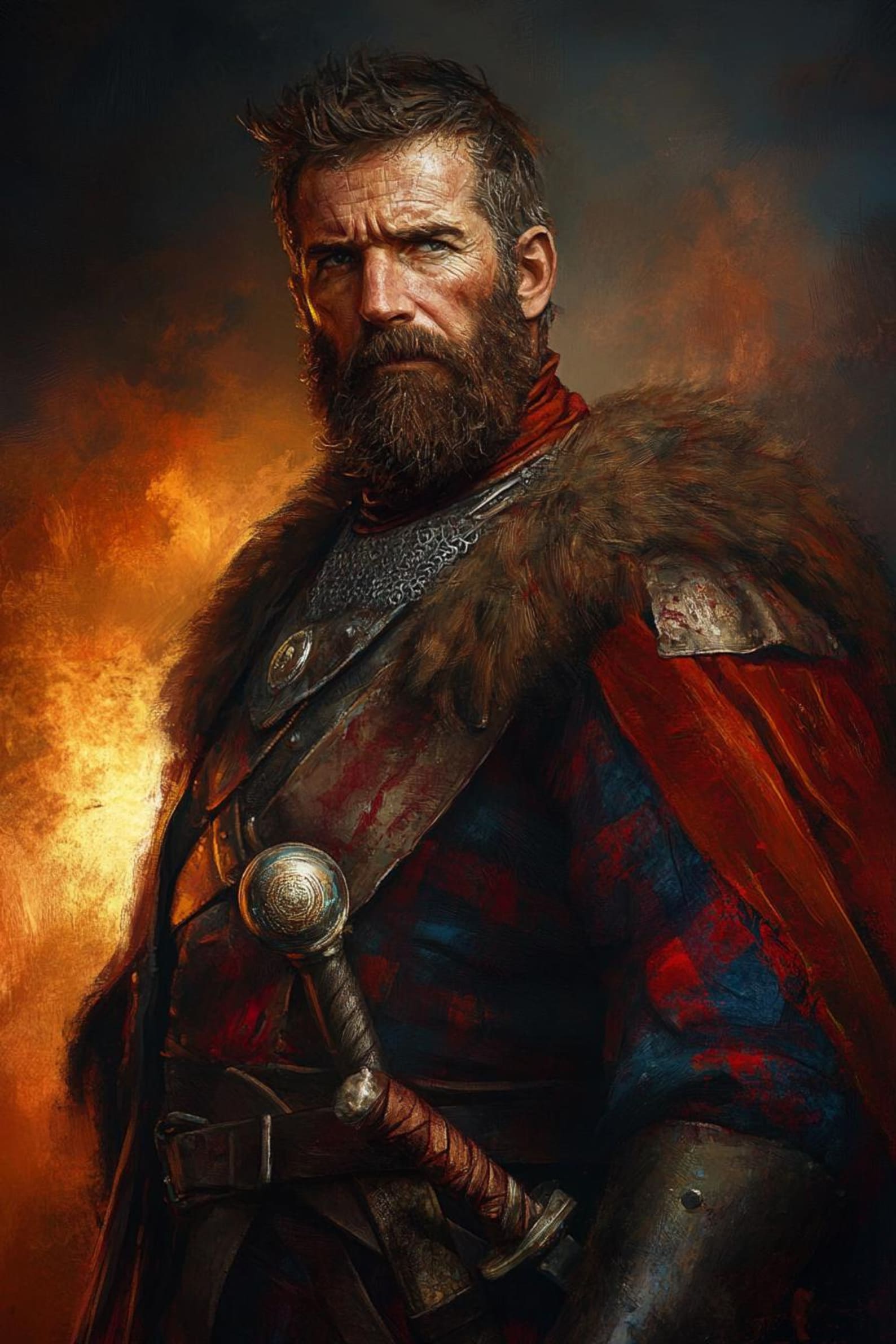 William Wallace Braveheart Scottish Cross Stitch Pattern. Instant PDF ...