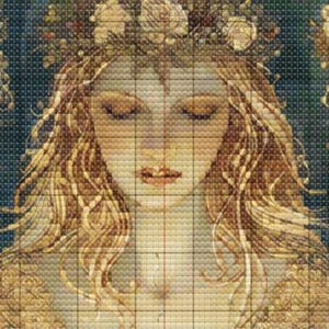 Triple Goddess Pagan Cross Stitch Pattern. Instant PDF Download. 62,500 ...