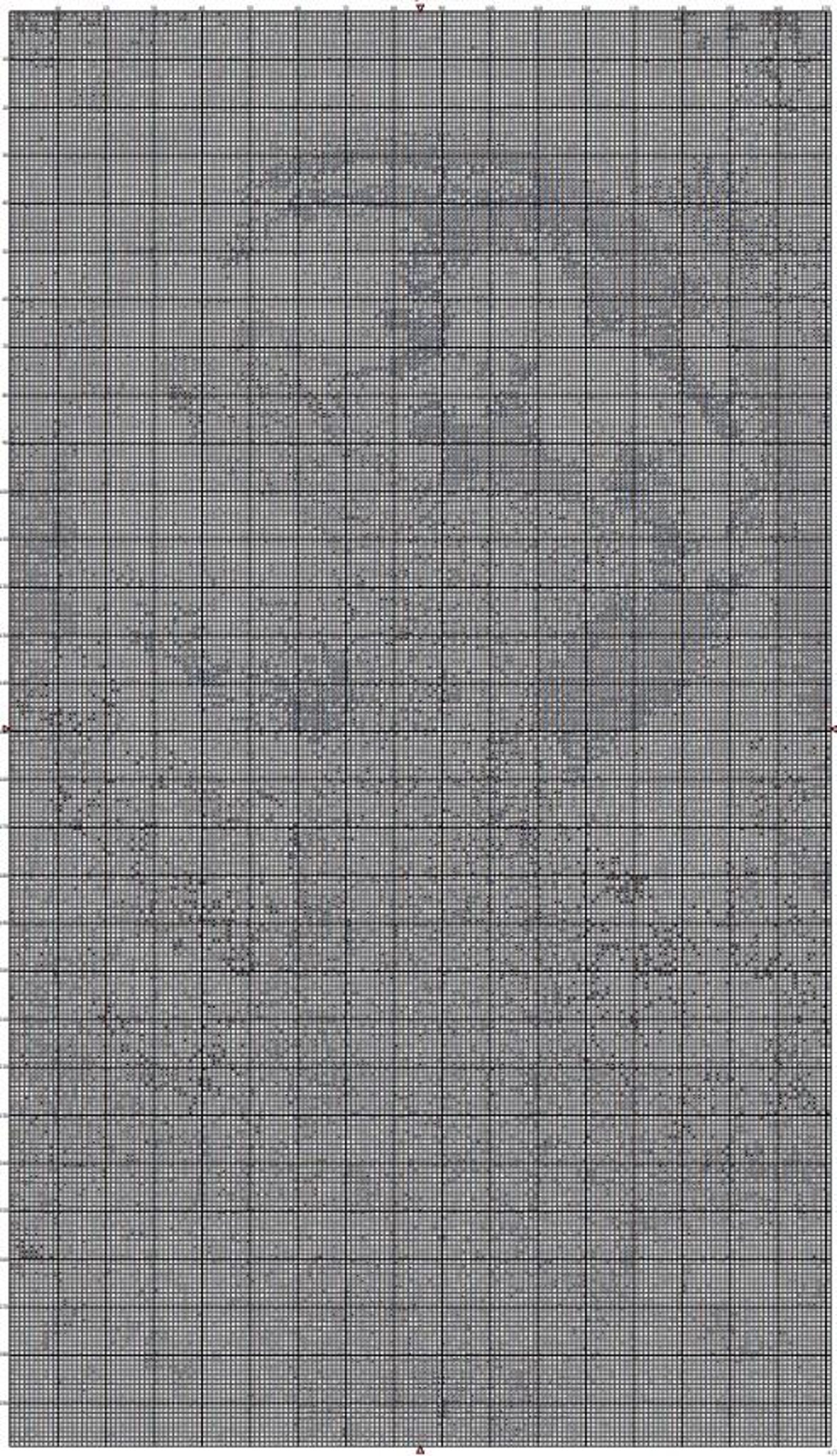 Moon Gazing Hare in Heather Cross Stitch Pattern. Instant PDF Download ...