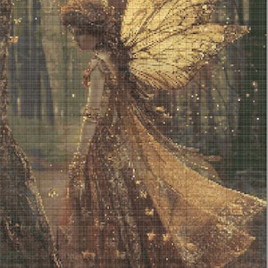 Fae 05 Cross Stitch Pattern. PDF Downloadable Cross Stitch Pattern ...