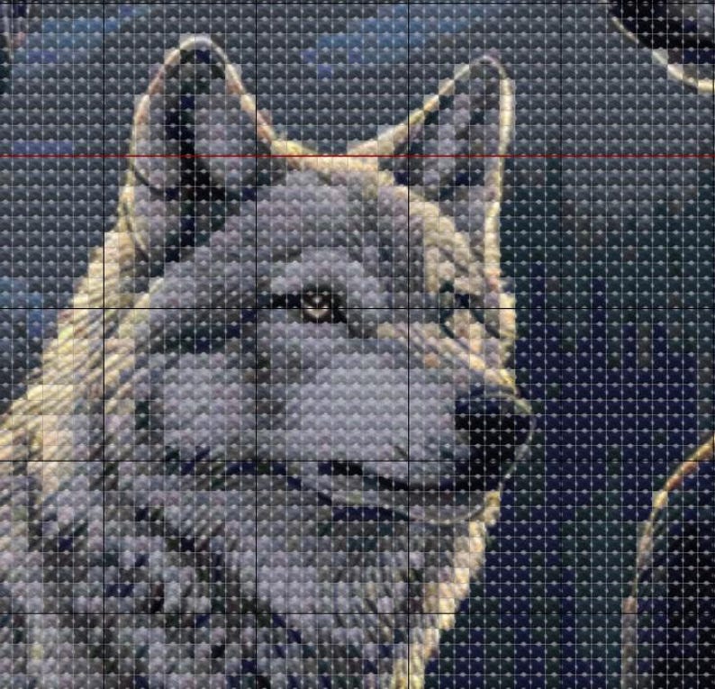 Crows and Wolves Cross Stitch Pattern. Instant PDF Download. 60k ...