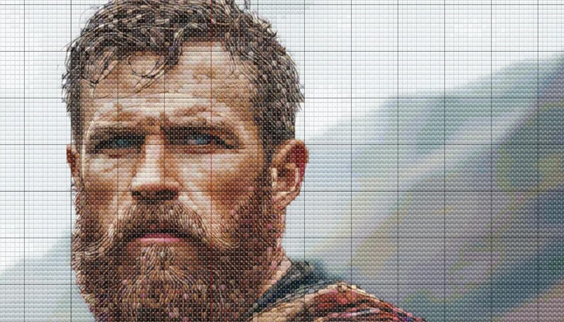 Braveheart William Wallace Cross Stitch Pattern. Instant PDF Download ...