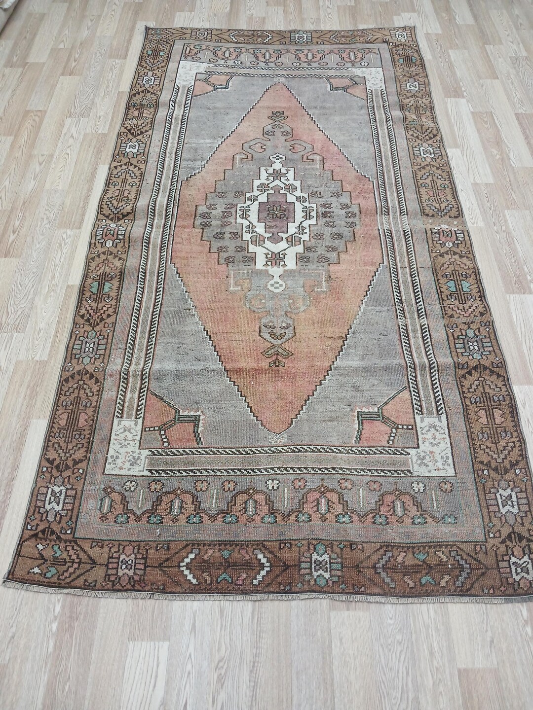 4x8 Handwoven Rug,4x8 Turkish Rug,4x8 Home Decoration Rug,4x8 Oushak ...