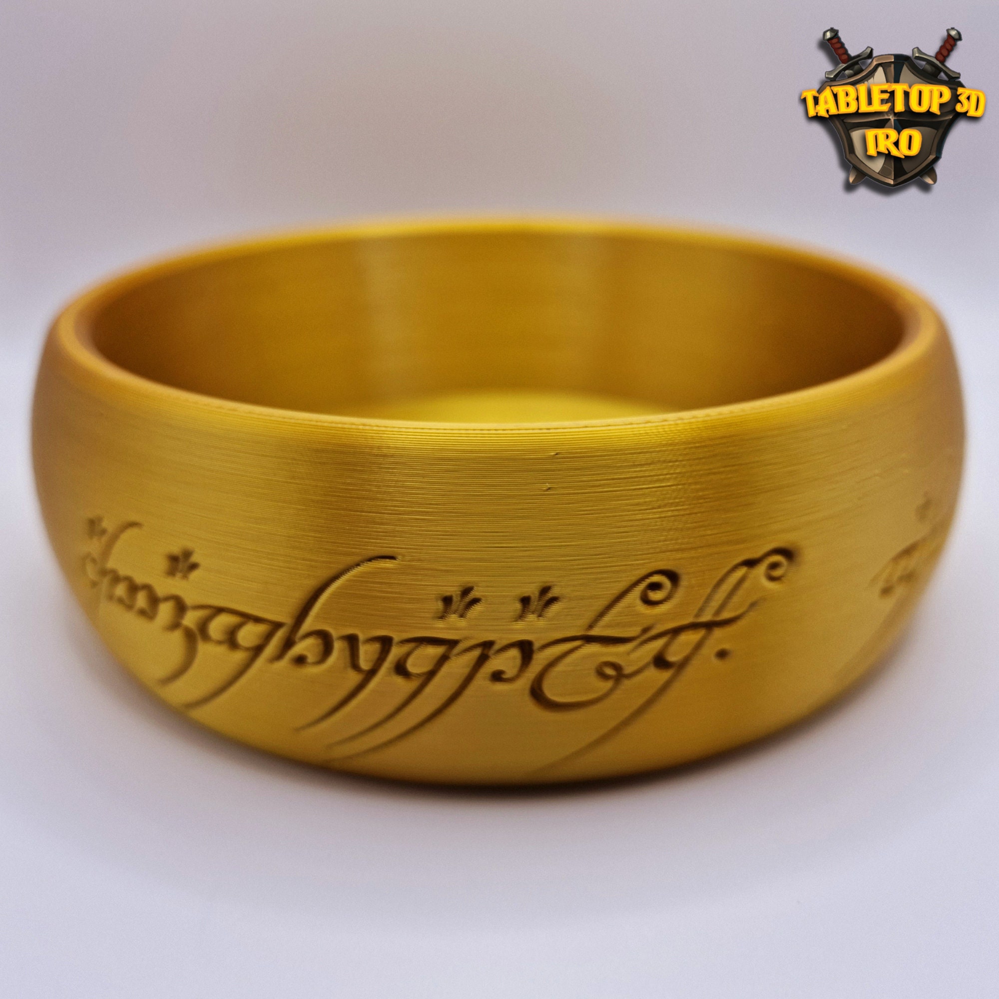 Dice Tray the One Ring 3D Printed the Lord of the Rings for - Etsy