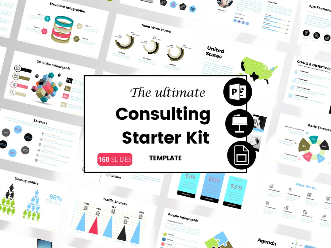Consulting Starter Kit Powerpoint Template Presentation Professional ...