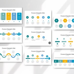 Modern Process Infographic Powerpoint Template, Processes and Timeline ...