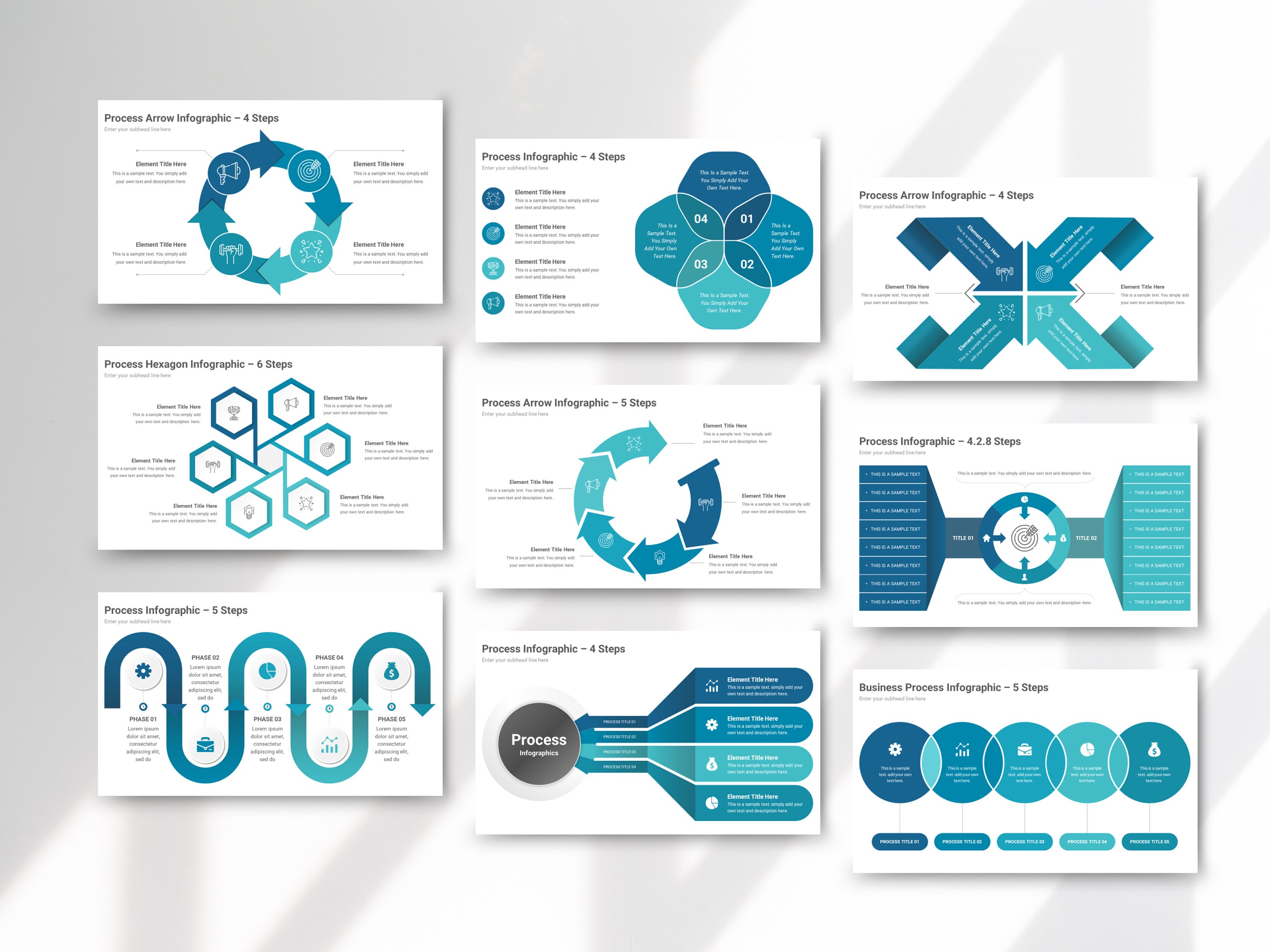 Process Powerpoint Template Infographic Process Presentation With ...