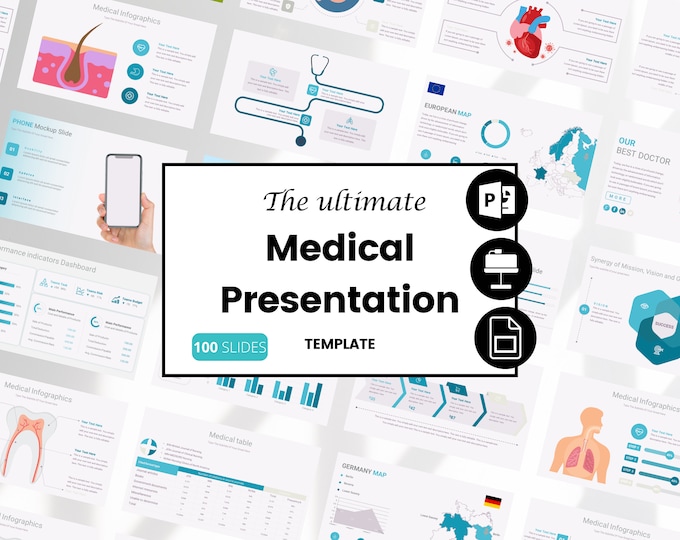 Personalized Medical Powerpoint Template, Nursing Presentation Template ...