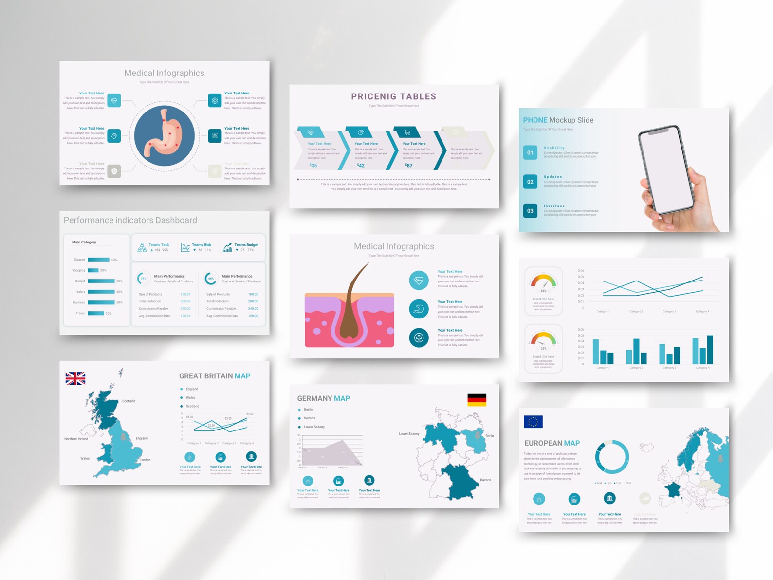 Medical Healthcare Clinic Powerpoint Template, Health Clinic ...